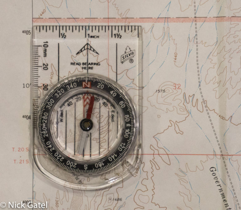 How to Orient Your Map Quickly With a Compass - PopUpBackpacker